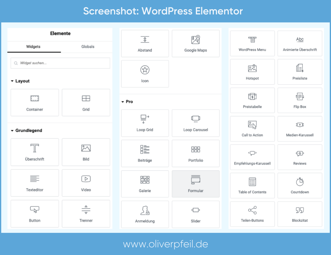 Elementor Tutorial auf Deutsch: DER WordPress PageBuilder
