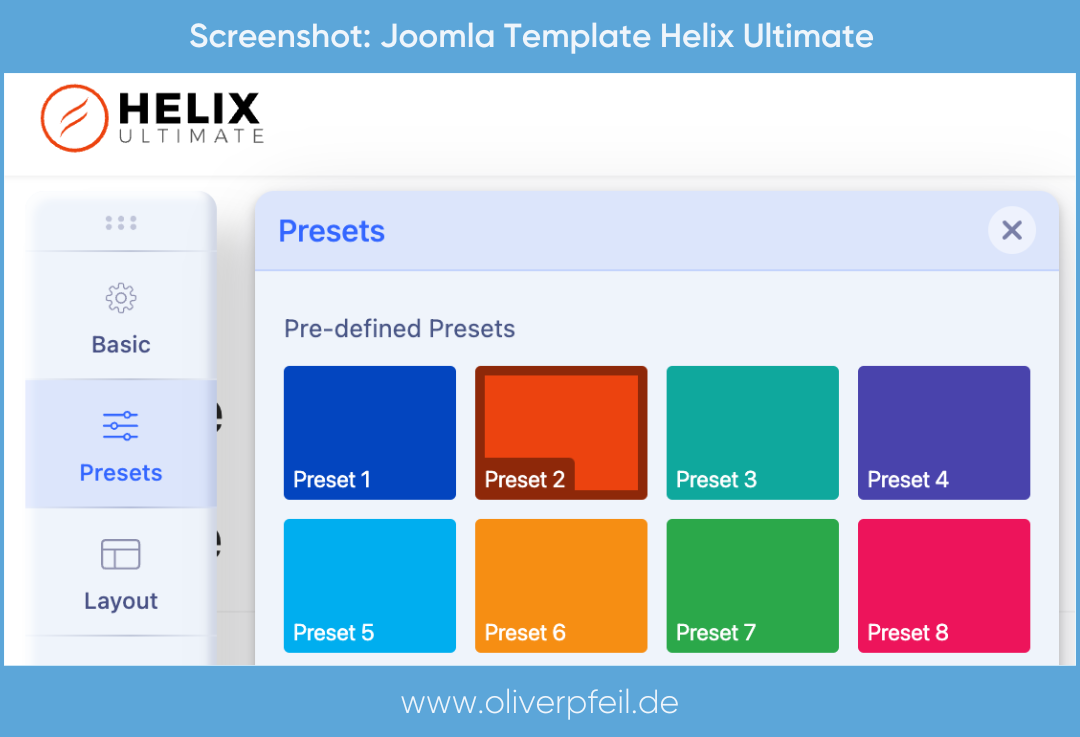 Joomla Template Helix Ultimate: Anleitung auf Deutsch