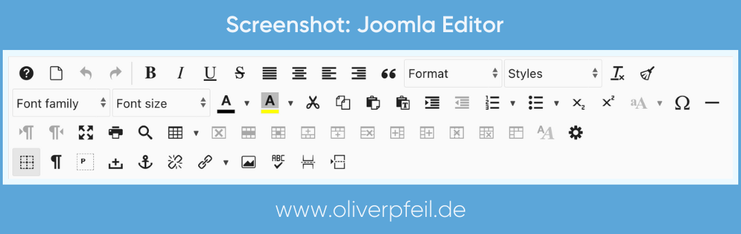 Joomla Editor verwenden JCE (Anleitung auf Deutsch)