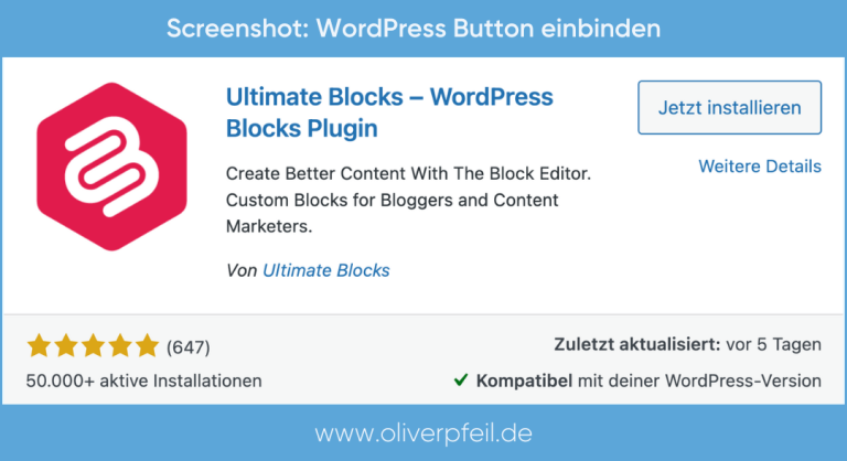 WordPress Button einfügen, bearbeiten und verlinken (2026)