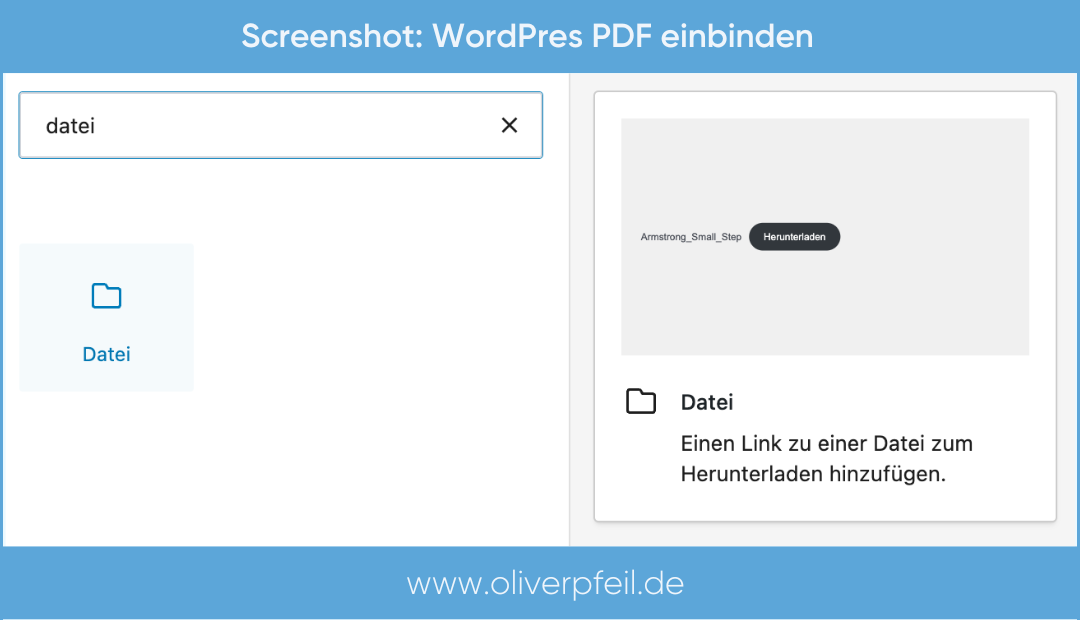 WordPress PDF einbinden, einfügen & verlinken (2025) 🇩🇪